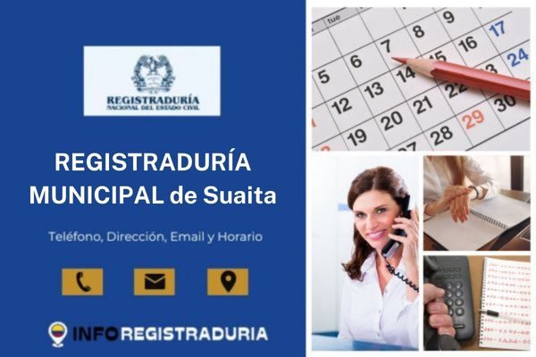 REGISTRADURÍA MUNICIPAL de Suaita Citas 2024 ️